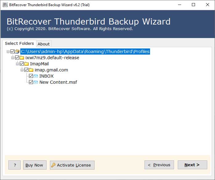 Mozilla Thunderbird Backup Tool To Copy Thunderbird Profiles And Folders