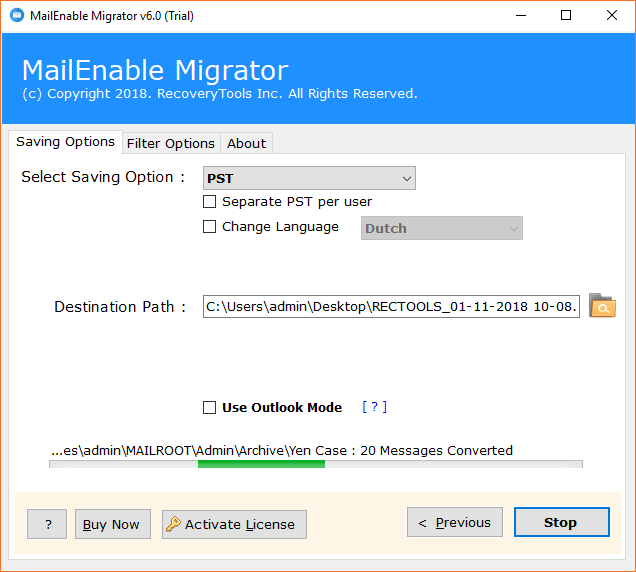 MailEnable Converter for MailEnable Server Migration with Contacts, Calendar — BitRecover™