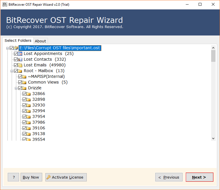 OST Repair Tool to Recover Deleted Emails from OST Files - BitRecover